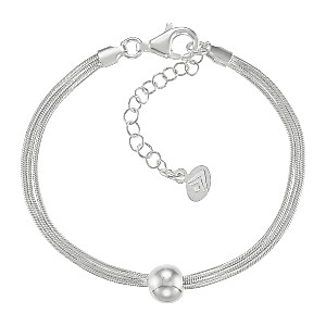 Silpada ‘Thoreau’ Sterling Silver Chain Bracelet, 6.5” + 1.5”