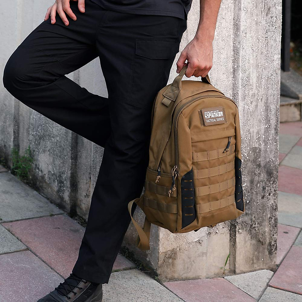 EXCELLENT ELITE SPANKER Military Tactical Backpack 18L Molle Backpacks Army Assault Survival Rucksack Pack (RGN)