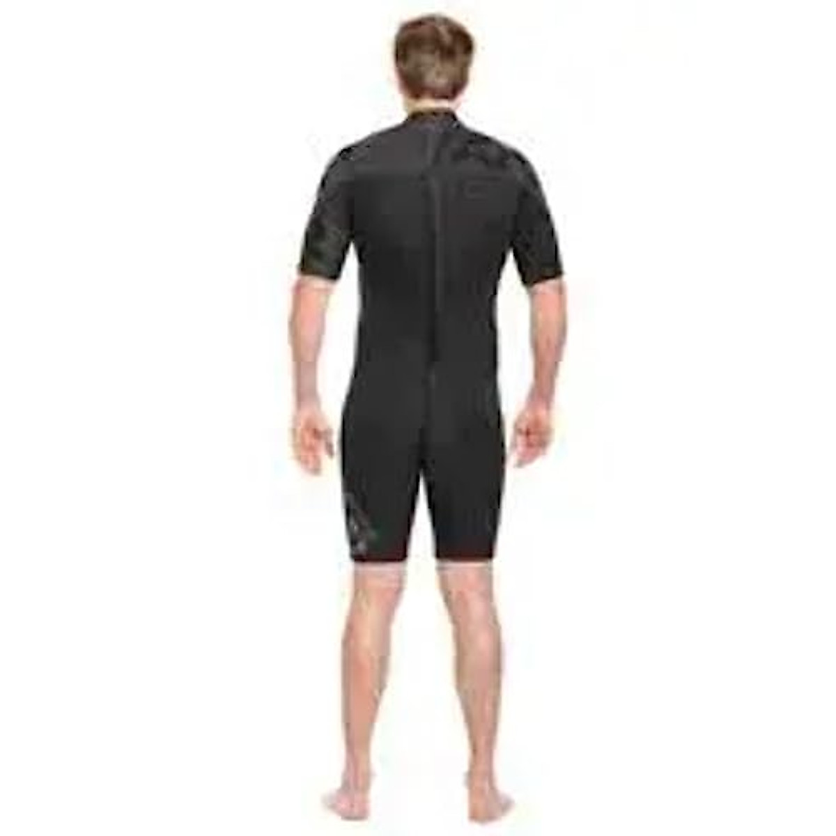 BARE 2MM Revel Men's Shorty Wetsuit | Combines Comfort and Flexibility | Made from a Blend of Neoprene and Laminate | Designed for All Watersports Including Scuba Diving and Snorkeling | Grey - 2XL