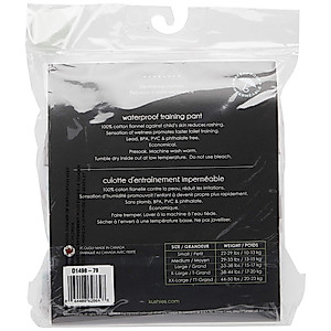 Kushies Baby Waterproof Training Pant (38-44 Pounds), White Elephants, X-Large