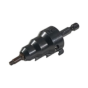 Klein Tools 85091 Power Conduit Reamer with Improved Bit Retention, 1/2-, 3/4- and 1-Inch, Made in USA