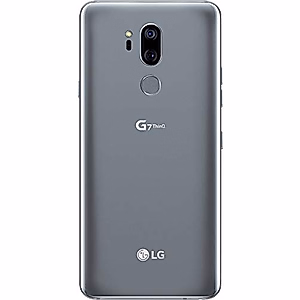 LG G7 ThinQ | 64GB, 4GB RAM | 6.1" QHD+ FullVision display | Snapdragon 845 | Android 9.0 Pie | Dual 16MP Rear Camera | PLATINUM GREY | T-Mobile Unlocked