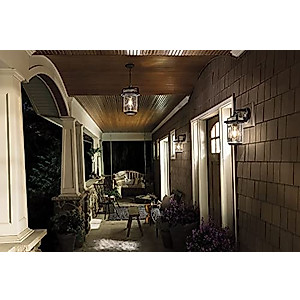 Bailey Street Home 1 Light Medium Outdoor Wall Lantern with Vintage Industrial Inspirations 14 inches Tall by 8 inches Wide Vintage Industrial Outdoor Wall Medium 147-Bel-2748986