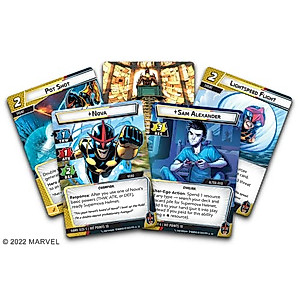 Marvel Champions The Card Game Nova HERO PACK - Superhero Strategy Game, Cooperative Game for Kids and Adults, Ages 14+, 1-4 Players, 45-90 Minute Playtime, Made by Fantasy Flight Games