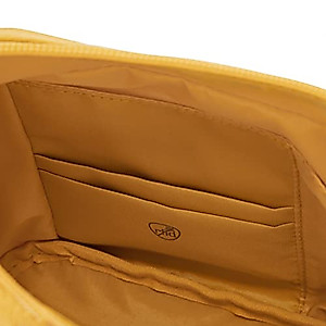 Travelon Coastal RFID Blocking Small Crossbody, Sunflower, One Size