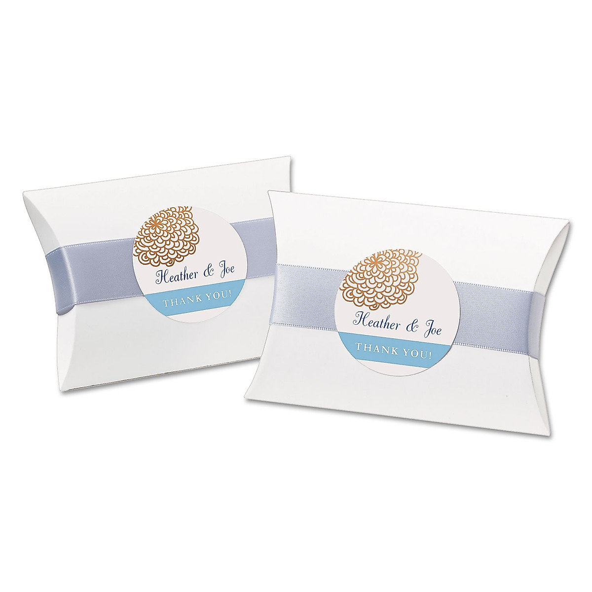 Avery 2" Glossy White Round Labels, Sure Feed, Full Bleed --Print to the Edge, 120 Thank You Labels (22807)