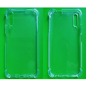 USTIYA Case for Huawei Y9s / Honor 9X Pro Clear TPU Four Corners Cover Transparent Soft