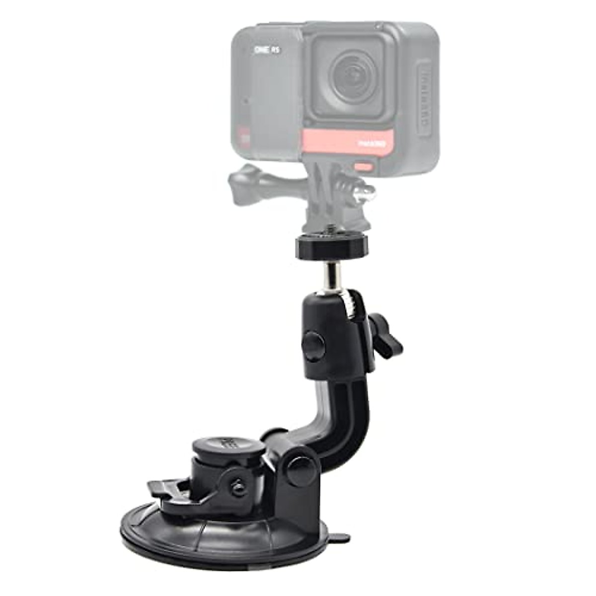 vgsion Car Mount Suction Cup Dashboard Camera Holder Compatible with Insta360 One X3, One X2, One RS, ONE R, Dash Camera, Portable Camera