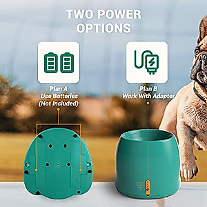 Greenvine Automatic Dog Ball Launcher Interactive Ball Thrower Fetch it Machine 6 Balls Included Premium