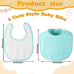 36 Pack Unisex Baby Cotton Bibs Baby Terry Bibs bulk Adjustable Baby Terry Cotton Drool Bibs Multicolor Infant Toddler Newborns Bandana Drool Bibs Set for Boys Girls Teething Drooling Feeding Eating