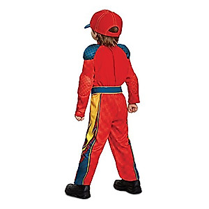 Cars 3 Lightning Mcqueen Classic Toddler Costume, Red, Medium (3T-4T)