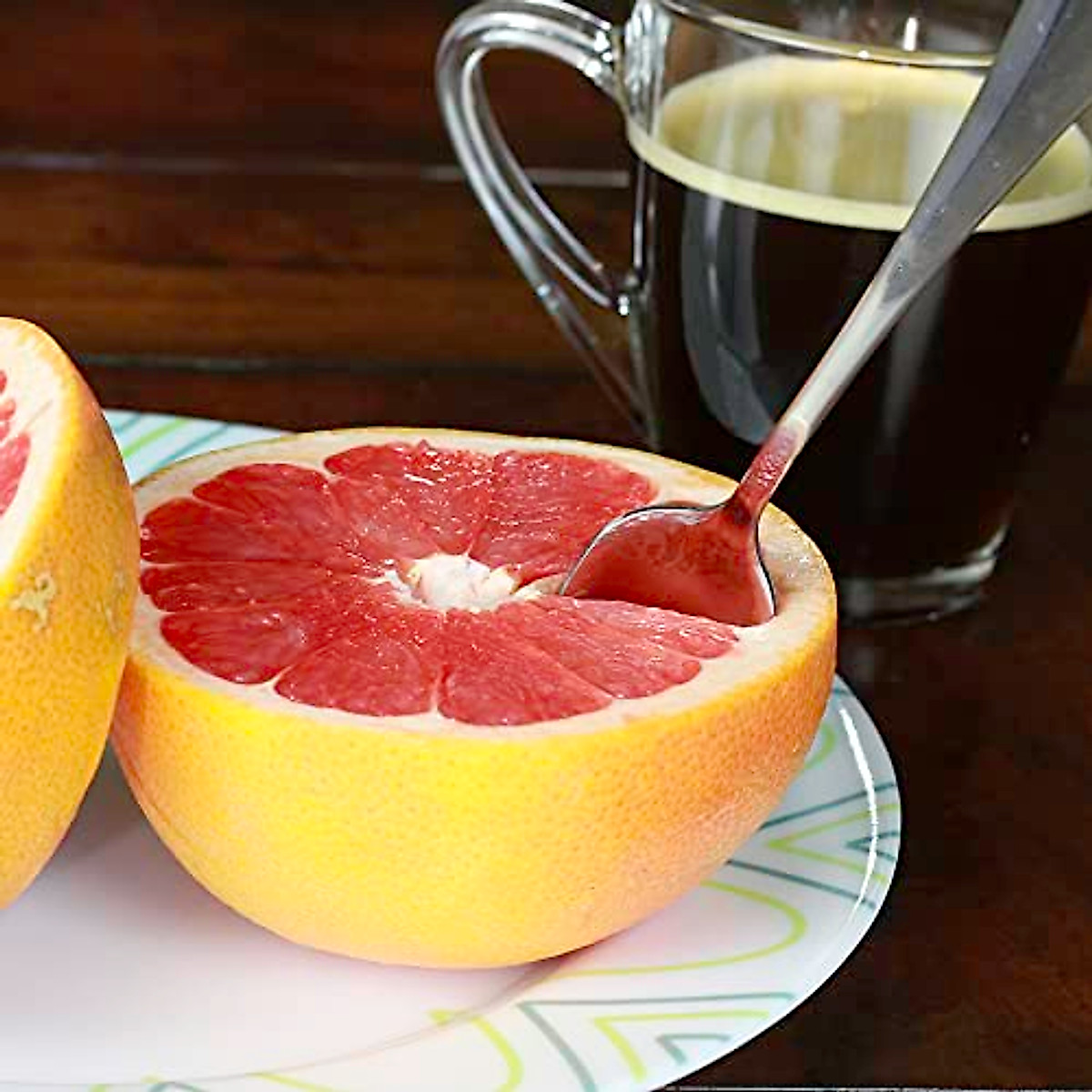 Chef Craft Serrated Grapefruit Spoon, 6.5 inches in length 2 piece set, Stainless Steel