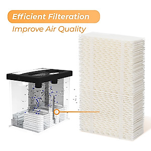 Ximoon HDC411 Humidifier Wick Filter for AIRCARE Essick Air HD1205 HD1211 EA1201 EA1208 HD12110 Compatible with Kenmore 14909 14912 32-14912 42-14912 - 4 Pack