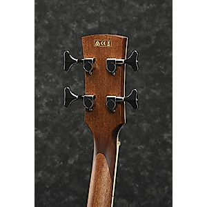 Ibanez Guitar, Right, Open Pore Natural, Okoume Top (PNB14E)