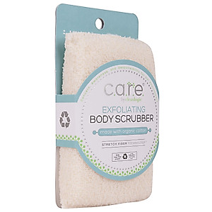 CleanLogic Exfoliating Body Scrubber, Certified Organic, 1 Each (Pack of 6)