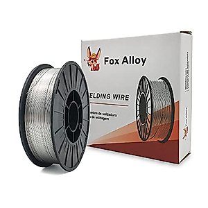 Fox Alloy E71T-GS 0.030'' 10LB Flux Core Gasless Mig Wire Spool Welding Wire Mild Steel Filler Meta (0.030'')