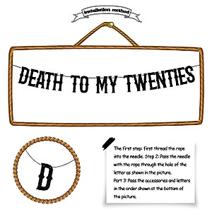 Death to My Twenties Banner Black Glitter, 30th Birthday Banner, Rip 20s Birthday Decorations, Death to My 20s Decorations, 30th Birthday Decorations, Death to My Youth 30th Birthday Decorations
