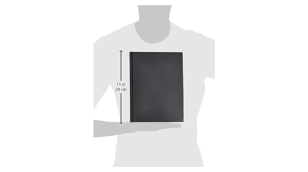 Amazon Basics Professional Journals 2-Pack 10.5x7.5 - Durable and ...
