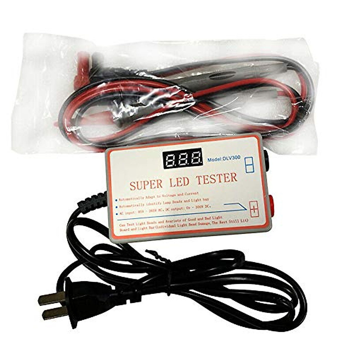 JIUCHEN LED Lamp Bead TV Backlight Tester, Multipurpose Tester for All LED Lights Repair Output 0-300V