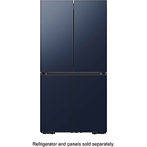 SAMSUNG RAF18DBBQN BESPOKE 4-Door Flex(TM) Refrigerator Panel in Navy Steel - Bottom Panel