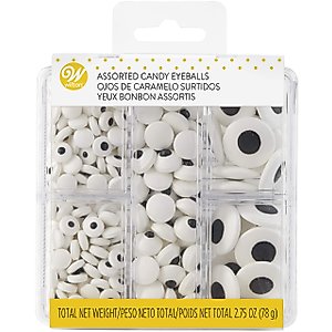 Candy Decorations 2.75oz-Assorted Candy Eyeballs Tackle Box3