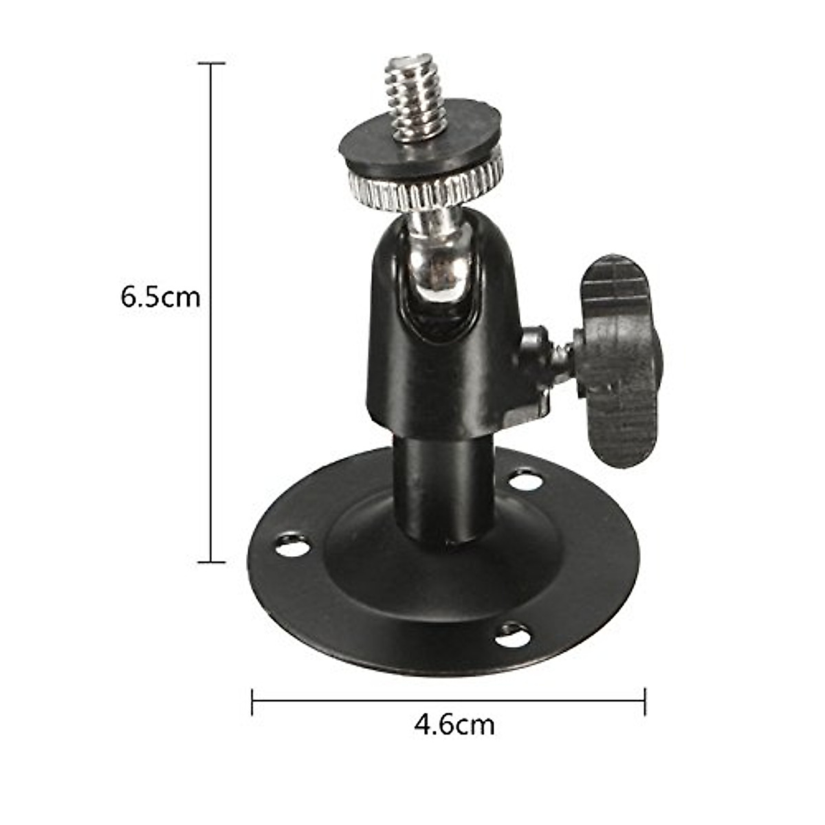 Camera Bracket Mount Pack of 4 Metal Outdoor/Indoor Use Security Bracket for Oculus Rift Sensor CCTV Suvellicance System