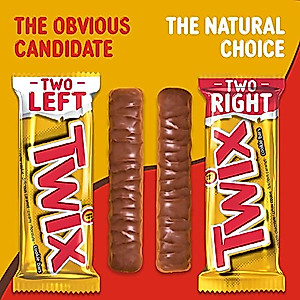TWIX Full Size Caramel Chocolate Cookie Candy Bar, 1.79 oz. 36-Count Box