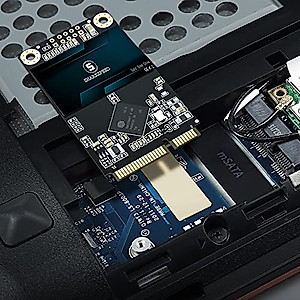 mSATA SSD 1TB SHARKSPEED SATA 3 6Gb/s 3D NAND Mini Internal Solid State Drive for Laptop PC Desktop (mSATA, 1TB)