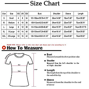 Women Fall Tops Hide Belly Tunic 2022 Summer Short Sleeve T Shirt Cute Flowy Henley Tshirt Casual Dressy Blouses for Leggings Black