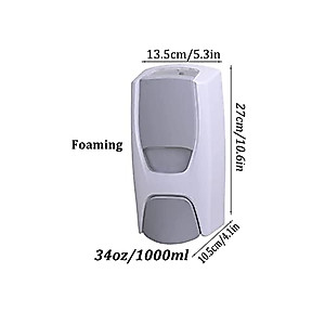 Soap Dispenser Soap Dispenser Pump Soap Dispenser Soap Dispenser Liquid Pump Dish Soap Dispenser Ceramic Lotion Dispenser Bathroom (Size : Foam Type)