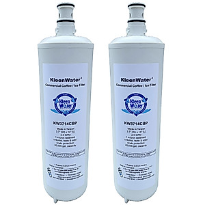 KleenWater KW3714CBP Commercial Coffee/Ice Machine Filter, Set of 2