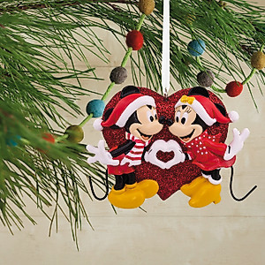 Hallmark Disney Mickey and Minnie Love Christmas Ornament