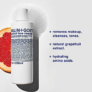 Malin + Goetz Essential Grapefruit Face Cleanser, 8 Fl oz