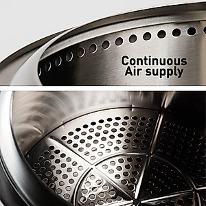 Solo Stove Yukon Cast Iron Grill Cooking Bundle 2.0 | Portable Smokeless Fire Pit, Stand, Grill & Hub, Wood Burning, Removable Ash Pan, Stainless Steel/Cast Iron, H: 26.25in x Dia: 25.75in, 62lbs