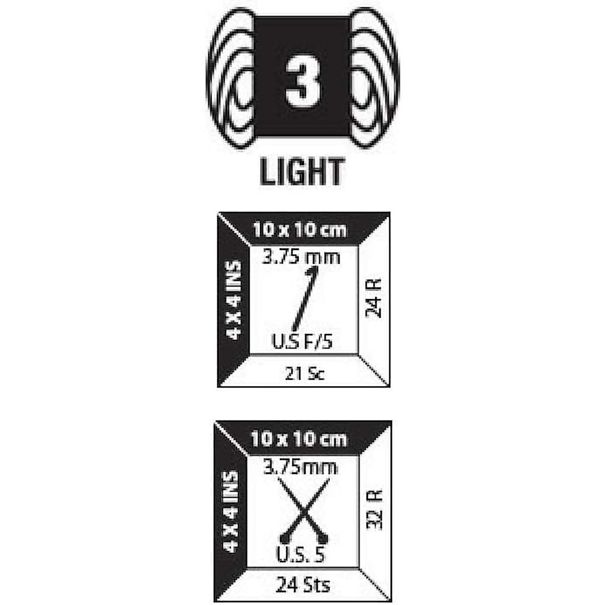 Patons Grace Natural Yarn - 6 Pack of 1.75oz/50g - Cotton - 3 DK - 136 Yards - Knitting/Crochet