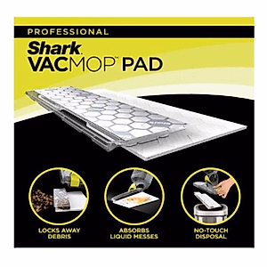 Howay Replacement Parts Disposable Hard Floor Pads Mop Cloths Compatible with for Shark VACMOP VM252 Vacuum Cleaner Accessories(1-10pcs) (2)