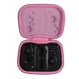 Hermitshell Hard Travel Case for Razer Kishi Mobile Game Controller (Case for Razer Kishi, Pink)