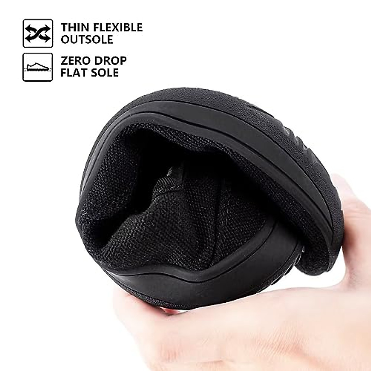 Mens Barefoot Shoes Canvas Wide Toe Box Minimalist Zero Drop Sole Sneakers Minimus Extra Width Fit Gym Tennis Walking Trail Road Running Outdoor Casual Comfort Male Size 10 10W All Black