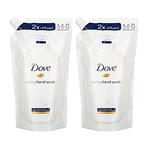 Dove Beauty Cream Hand Wash Refill - 16.9 Fl Oz / 500 mL x 2 Pack