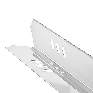 B0212-040 55-24-198 Heat Plates Grill Replacement Parts for RevoAce Grill Parts GBC1793W GBC1705WV GBC1706W Heat Tents Blue Rhino GBC1932L Heat Plates Grill Accessories 3 Burner Grill Parts 3 Pieces