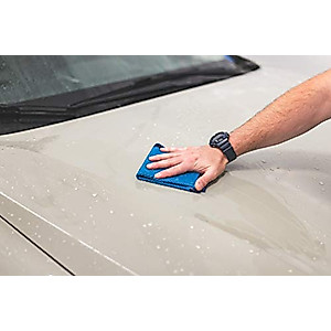 The Rag Company - Ultra Clay Decontamination Towel - Effective Cleaning & Release of Paint Contaminants; Increase Wax and Sealant Bond; Enhance Gloss and Depth of Color; Fine Grade (12in. x 12in.)