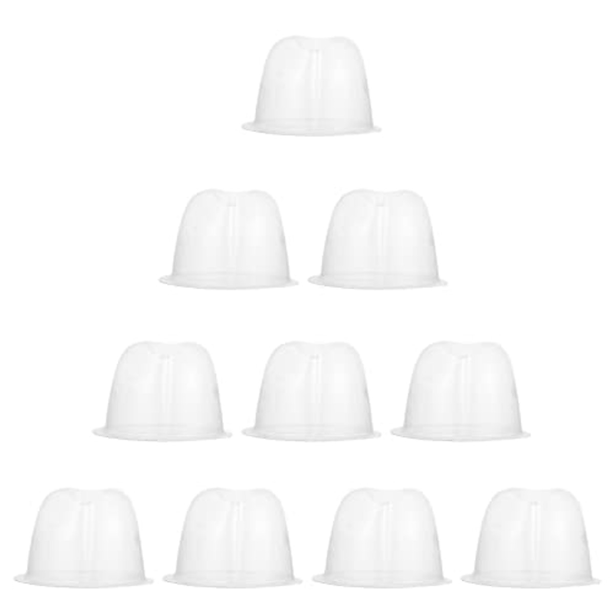 GALPADA Tabletop Hat Stand Display Rack Top Hat Insert Wigs Cap Holder 10pcs 57cm Helmet Support for Home Bedroom Shop Organization