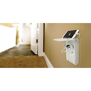 Toxz Ultimate Outlet Shelf Easy Installation Wall Socket Stand Power Perch Shelf,Outlet Holder,Switch Socket Rack,Suitable for The American's Outlet