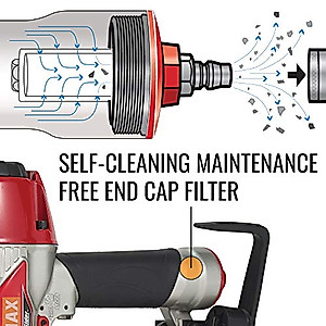 MAX USA CORP SuperSider CN565S3 Siding Coil Nailer up to 2-1/2"