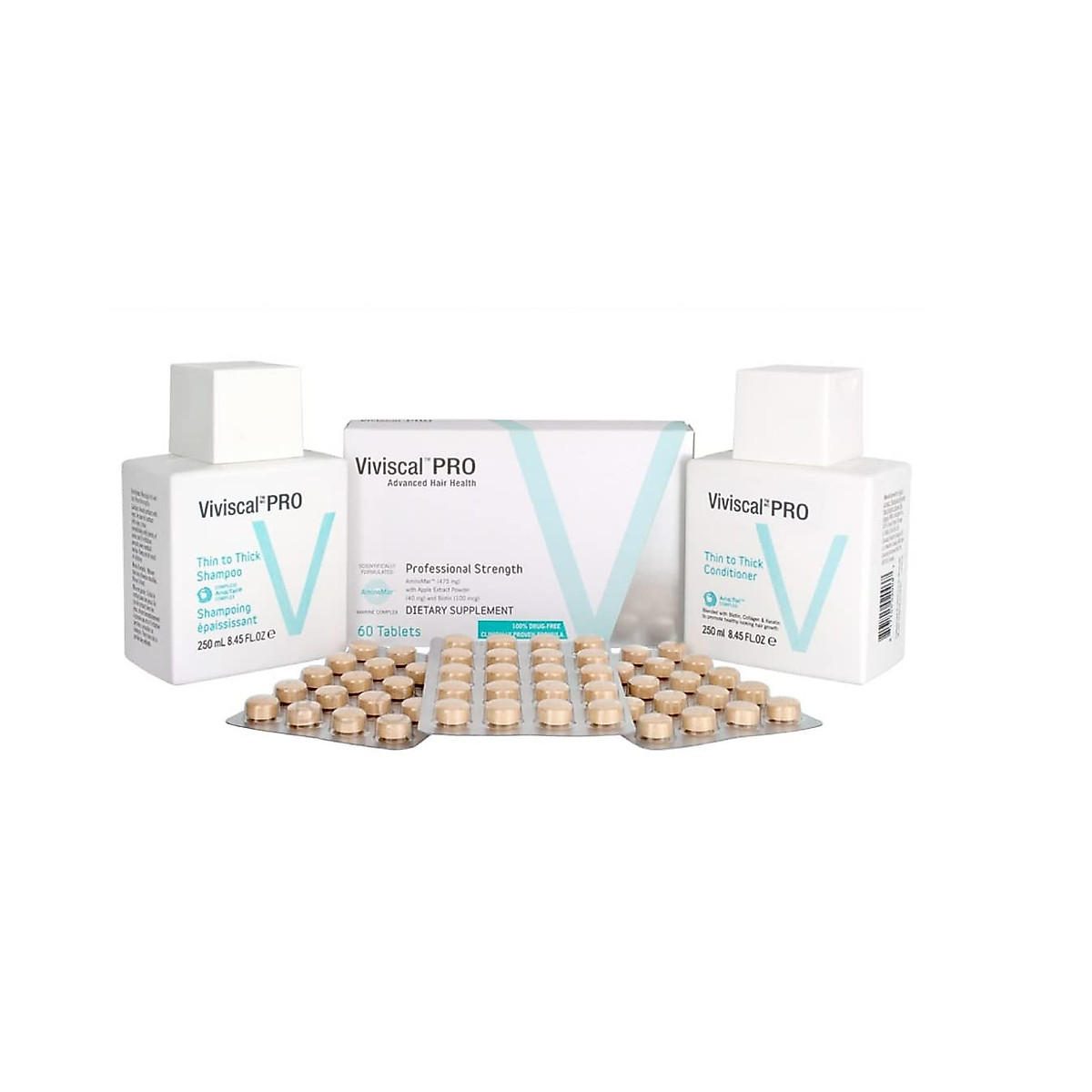 Viviscal Professional Thin to Thick Shampoo & Conditioner 8.45 fl oz each