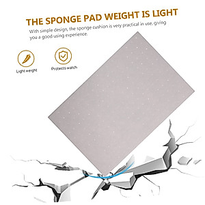 DOITOOL Box ring tray core jewelry insert sponge ornament tray accessory tray ring inserts for loose rings jewelry display pads sponge ring insert velvet accessories travel drawer