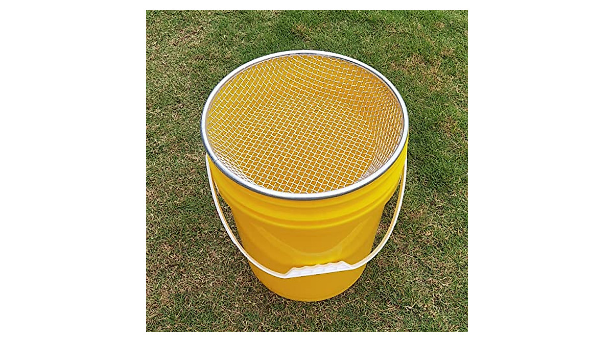 YUEBM Soil & Compost Sifter: Perfect 5-Gallon Bucket Fit