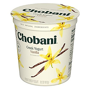 Chobani® Vanilla Blended Non-Fat Greek Yogurt 32oz