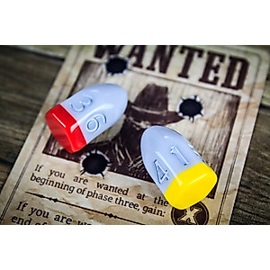 Gamelyn Games Tiny Epic Western: A Boomtown Board Game with A Poker Twist in The Wild West