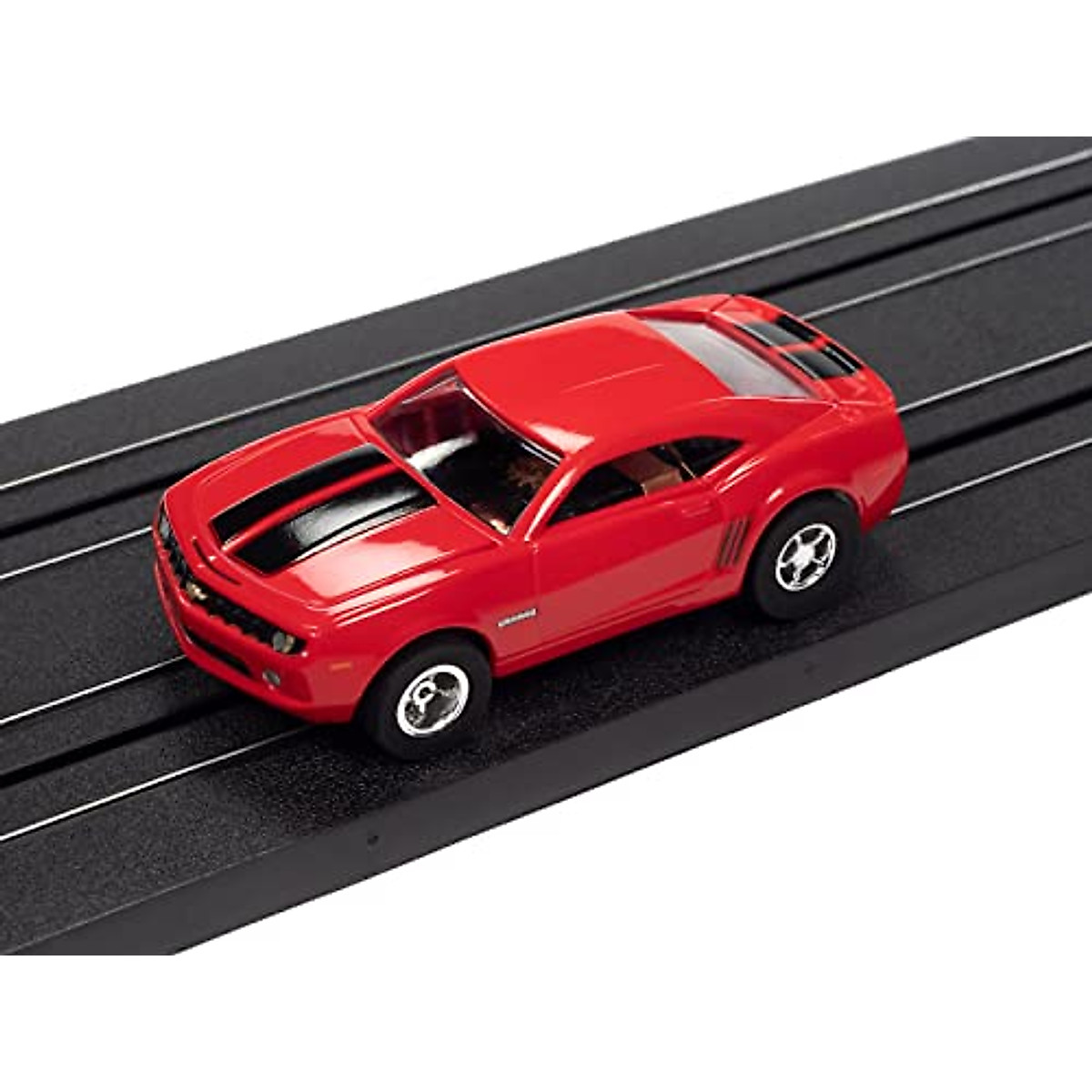 Auto World Xtraction R35 2010 Chevrolet Camaro Red HO Scale Slot Car